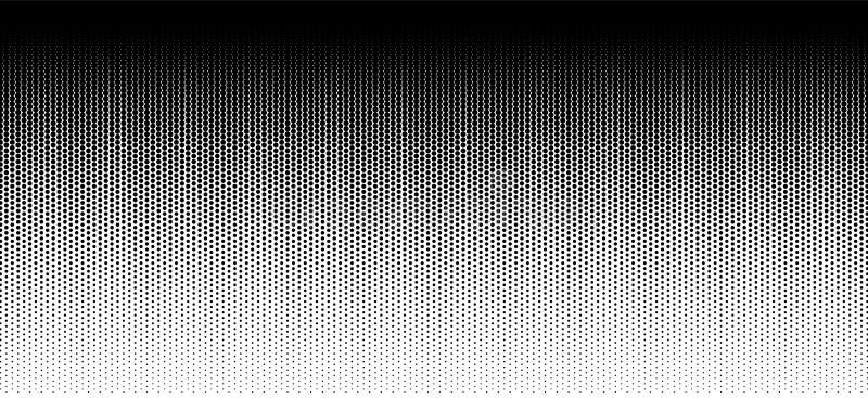 Gradient Dot Pattern. Black Halftone Texture on White Background ...