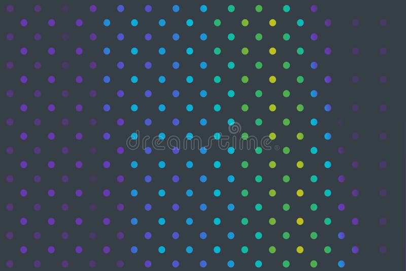 Gradient Dots Pattern Texture Background. Modern Dotted Template for ...