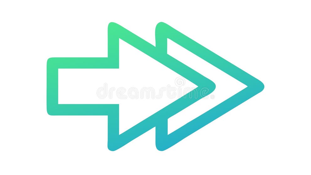 Gradient Double Fast Rewind, Quick Previous Step, Vector Design Generative AI Stock Vector ...