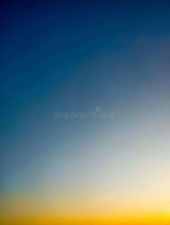 Gradient of the Evening Sky Stock Image - Image of orange, blue: 184117721