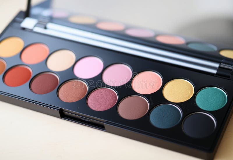 Gradient Eyeshadow Palette an Eyeshadow Palette that Features Sh Stock ...