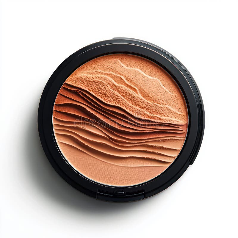 Gradient Face Powder stock illustration. Illustration of contour ...
