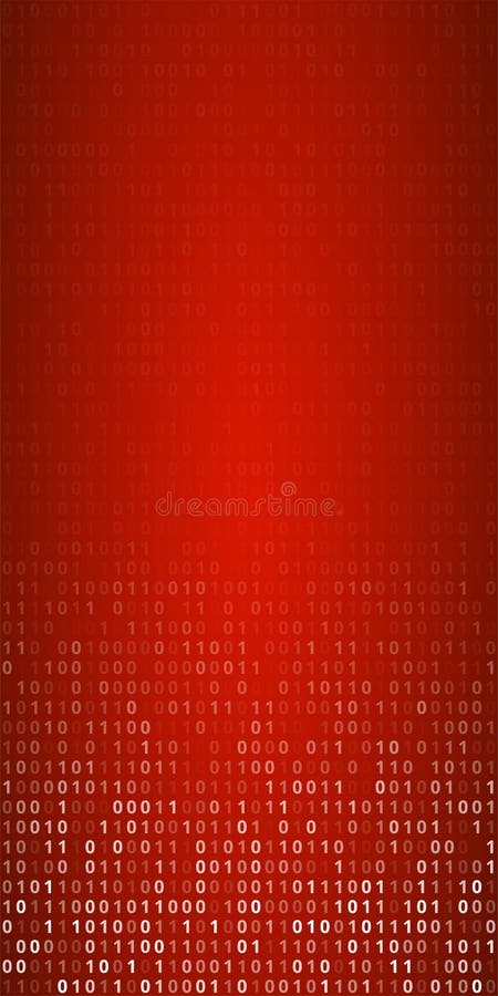 Binary Code Screen stock vector. Illustration of error - 173321449