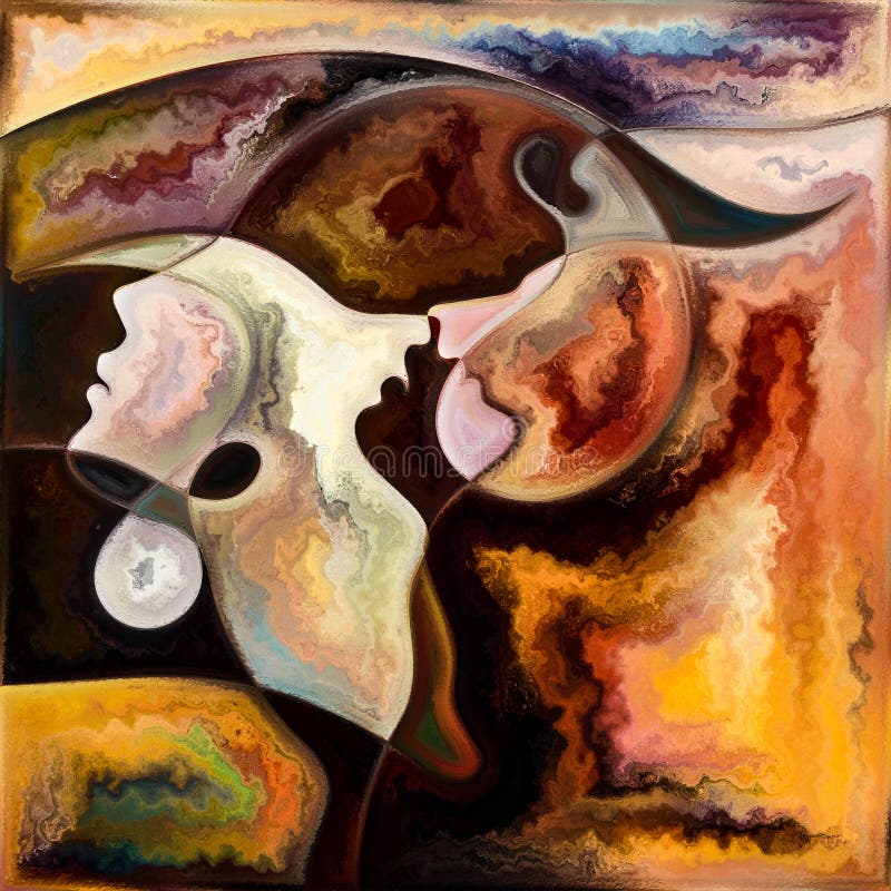 Way of Inner Colors stock illustration. Illustration of knowledge ...