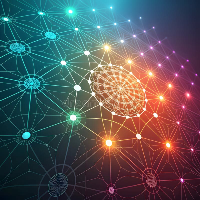 Futuristic Network Design Stock Illustrations – 735,454 Futuristic ...