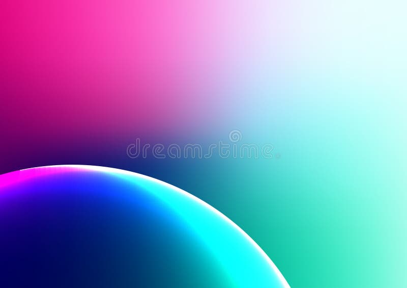 Gradient Galaxy Light Blue Space Planet Background Stock Vector ...