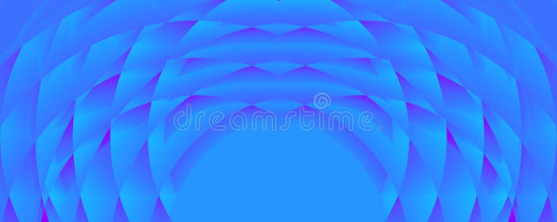 Gradient Geometric Blue Glass Banner Background Stock Illustration ...