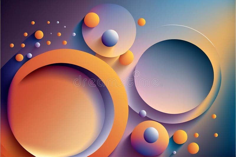 Gradient Geometric Shape with Dynamic Circle, Abstract, Backgrounds ...