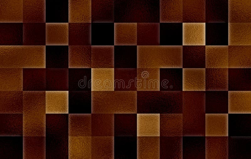 Gradient Geometric Square Blocks. Glass Texture Stock Photo - Image of ...