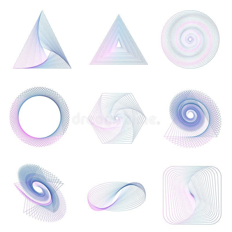Sophisticated Gradient Whirls: Geometric Vector Elements for Dynamic ...
