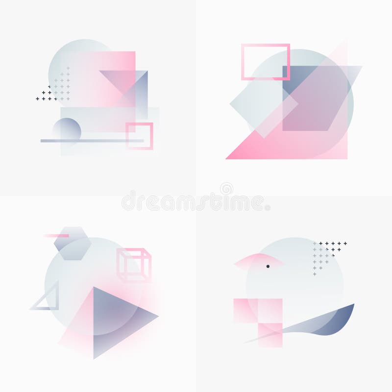 Gradient Geometry Forms 01 stock vector. Illustration of line - 84797853