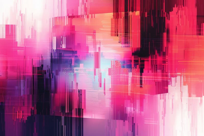 Gradient Glitch Effect for Adding an Edgy and Modern Touch Stock ...