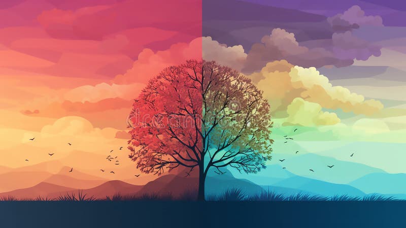 A Gradient Graphic Where the Colors Seamlessly Shift To Represent the ...