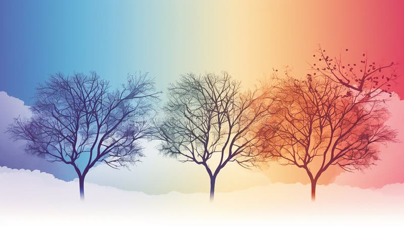 A Gradient Graphic Where the Colors Seamlessly Shift To Represent the ...