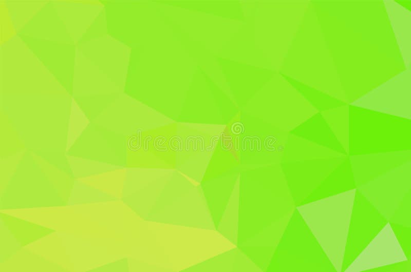 Gradient Green Vector Shining Triangular Layout. Glitter Abstract ...