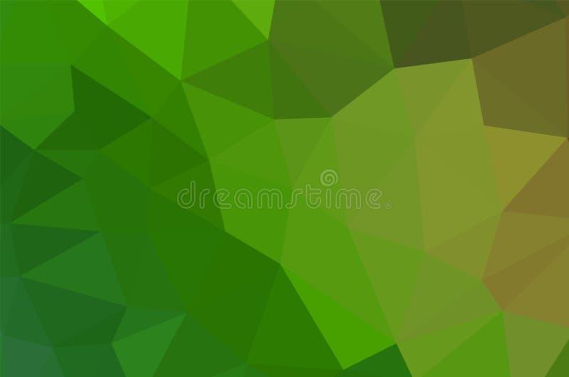 Gradient Green Vector Shining Triangular Layout. Glitter Abstract ...