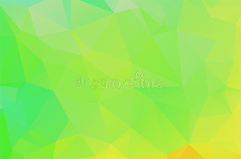 Gradient Green Vector Shining Triangular Layout. Glitter Abstract ...