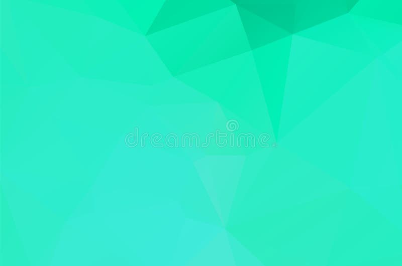 Gradient Green Vector Shining Triangular Layout. Glitter Abstract ...