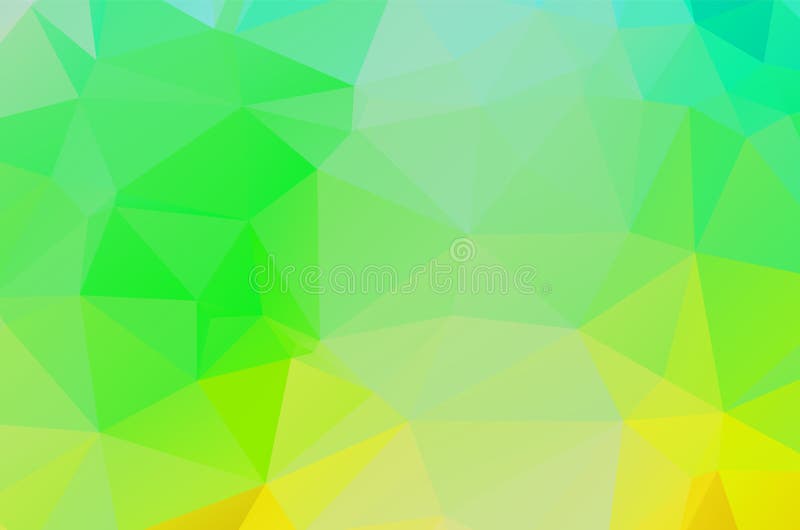 Gradient Green Vector Shining Triangular Layout. Glitter Abstract ...