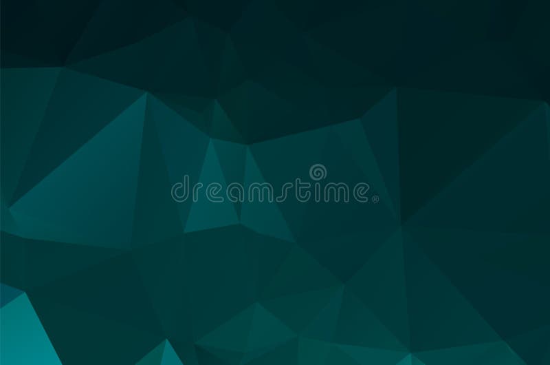 Gradient Green Vector Shining Triangular Layout. Glitter Abstract ...