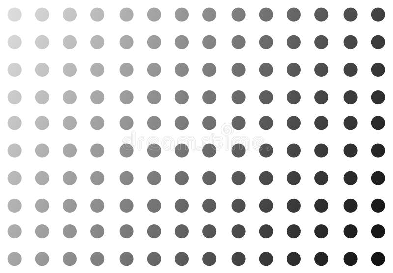Gradient grey dots stock illustration. Illustration of form - 328485116
