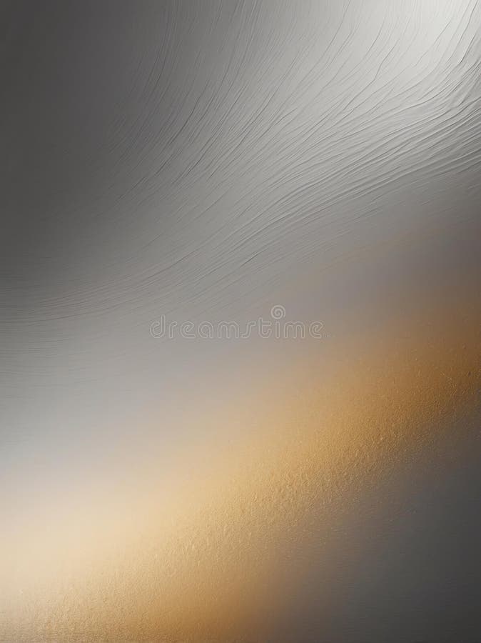 Gradient Grey To Gold Smooth Grainy Texture Transition Ai Generated ...
