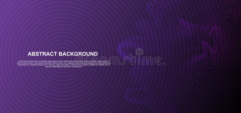 Gradient Grid Techno Lines, Hi-tech Futuristic Abstract Background ...