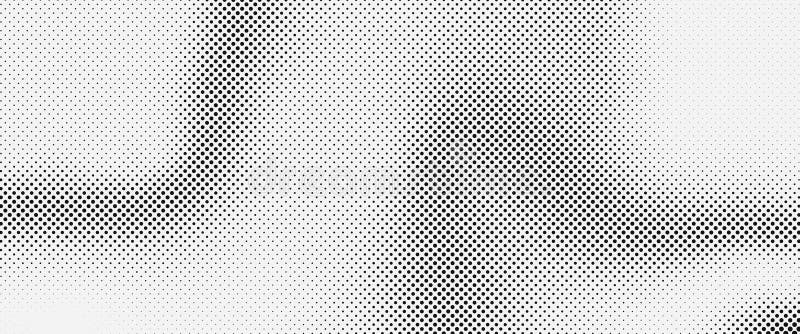 Gradient Halftone Background. Dot Pixel Vector Pattern Stock Vector ...