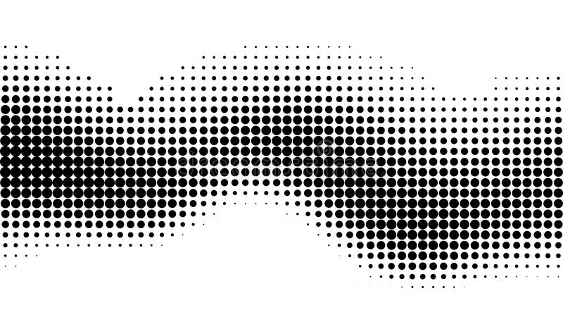 Gradient Halftone. Vintage Halftone Background. Halftone Wave. Abstract ...