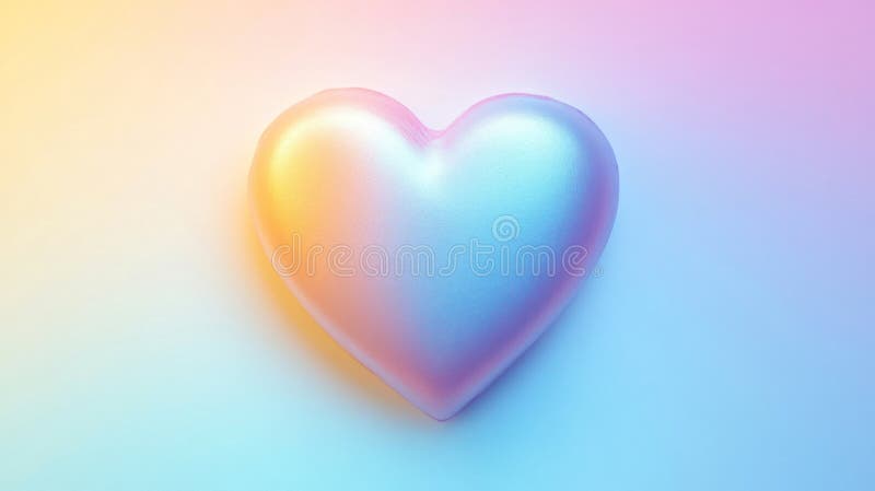 Gradient Heart Shape Wallpaper Stock Illustration - Illustration of ...