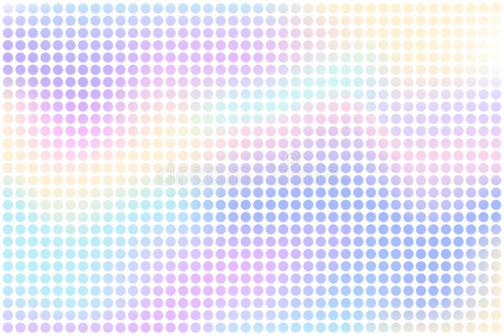 Gradient Holographic Texture with Dots. Pixel Holographic Dots Background. Pastel Background ...