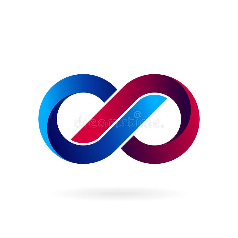 Gradient Infinity Logo Vector Icon Stock Vector - Illustration of ...