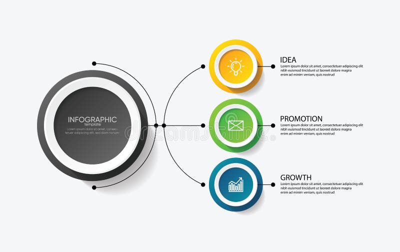 Gradient Infographic Business Element Design Stock Vector ...