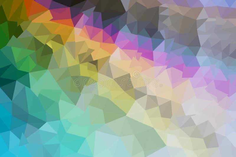 Gradient and Light Background with Small Triangles Stock Illustration ...