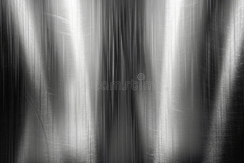 Gradient Light Effects on Metallic Grey Surface Texture AI Image Stock ...