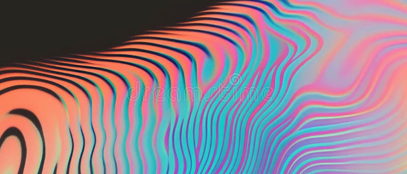 Gradient Line Texture Creating Smooth Transitions Over a Black ...