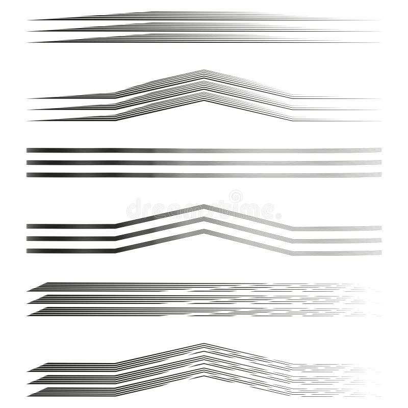 Gradient Linear Pattern. Abstract Chevron Design. Black and White Style ...