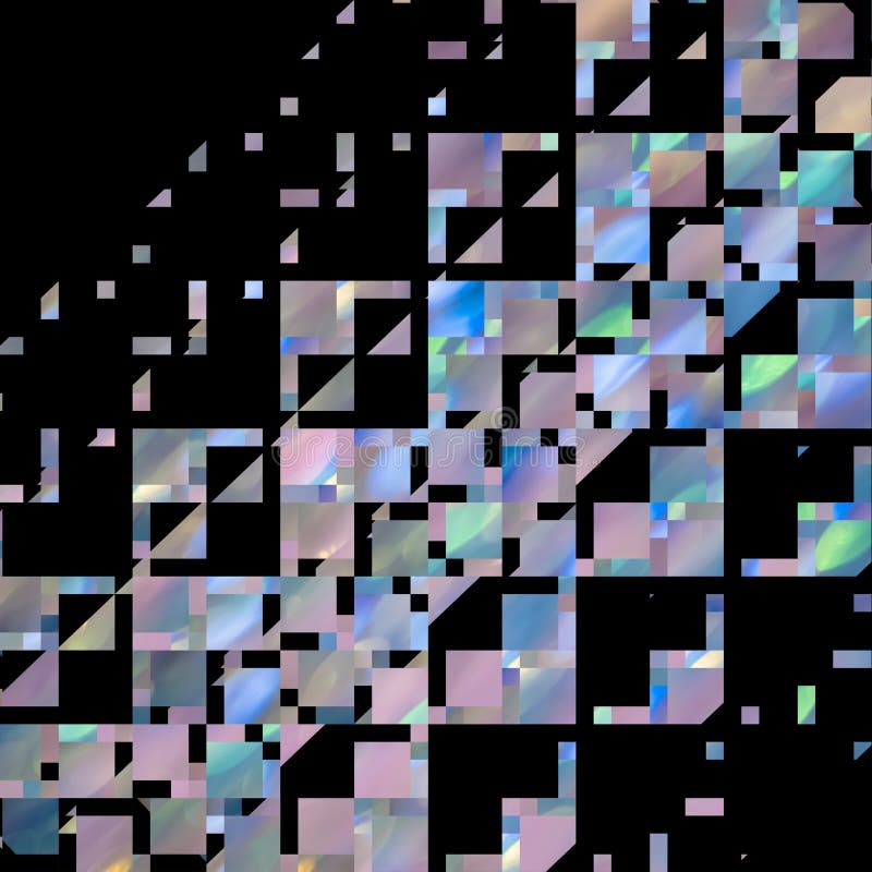 Gradient Lines on a Black Background. Delicate Futuristic Textures ...