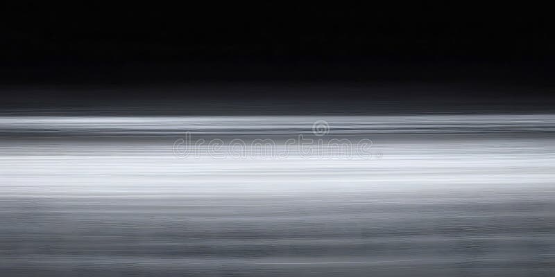 Gradient Lines in White and Gray Stretching Horizontally Across Deep ...