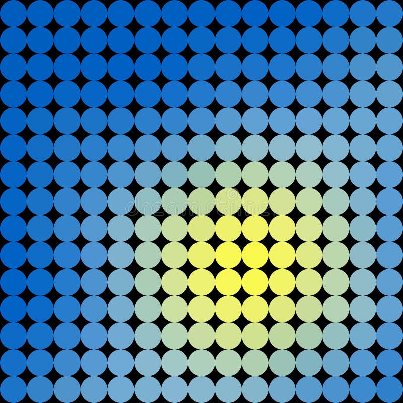 Gradient Low Poly Circle Style Vector Mosaic Stock Vector ...