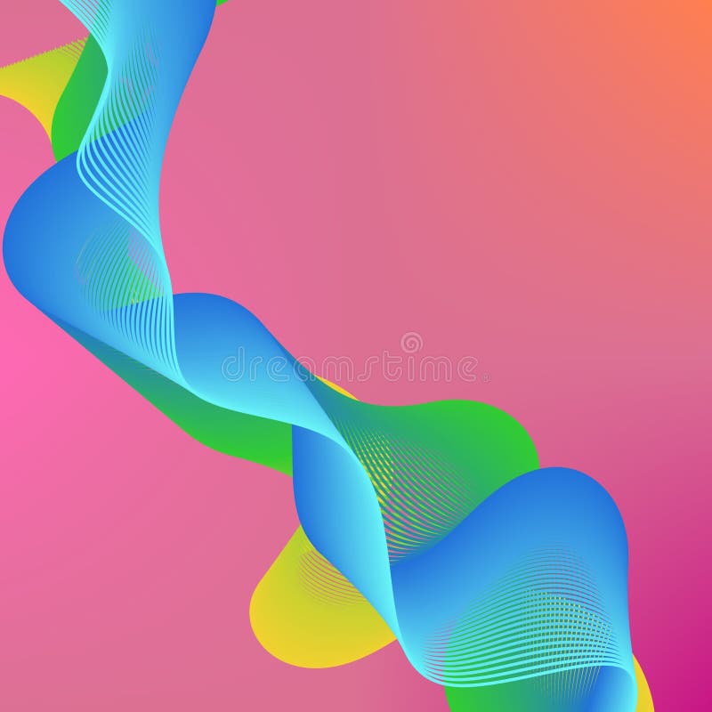 Gradient Mesh Abstract Background. Blurred Backdrop with Simple Muffled ...