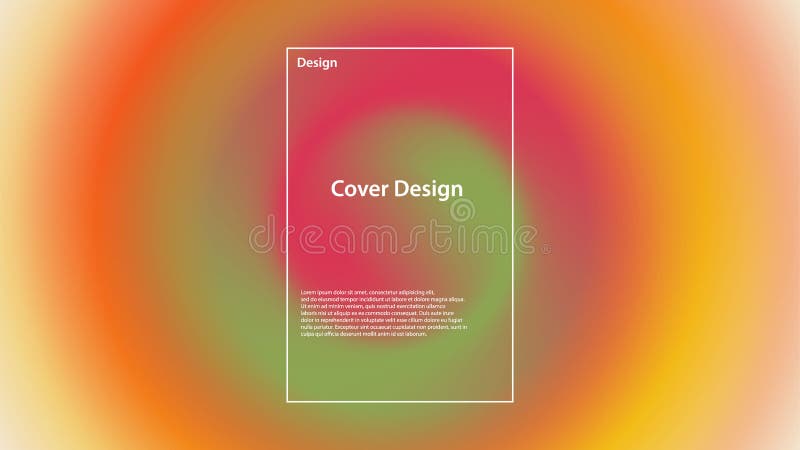 Gradient Mesh Abstract Background Blurred Bright Colors Mesh