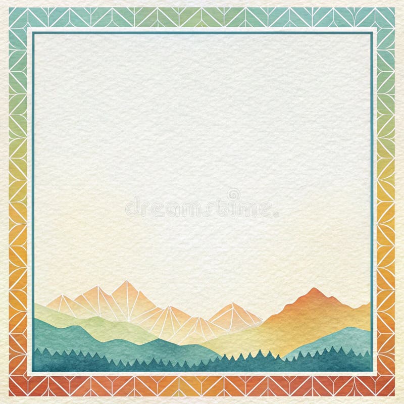 Gradient Mesh Border Paper Texture Smooth Color Transitions Stock ...