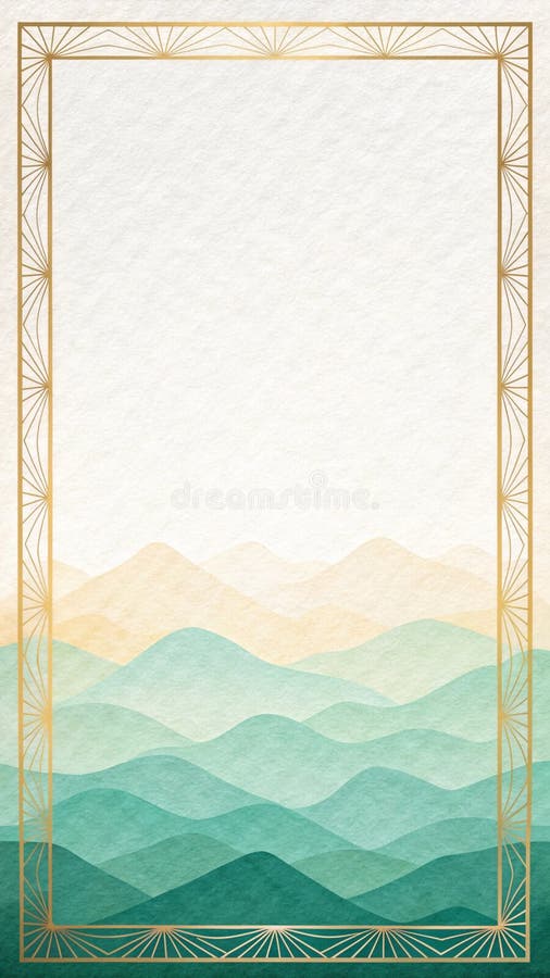 Gradient Mesh Border Paper Texture Smooth Color Transitions Stock ...