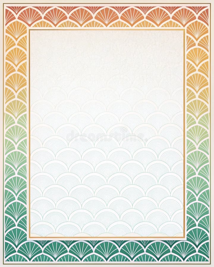 Gradient Mesh Border Paper Texture Smooth Color Transitions Stock ...