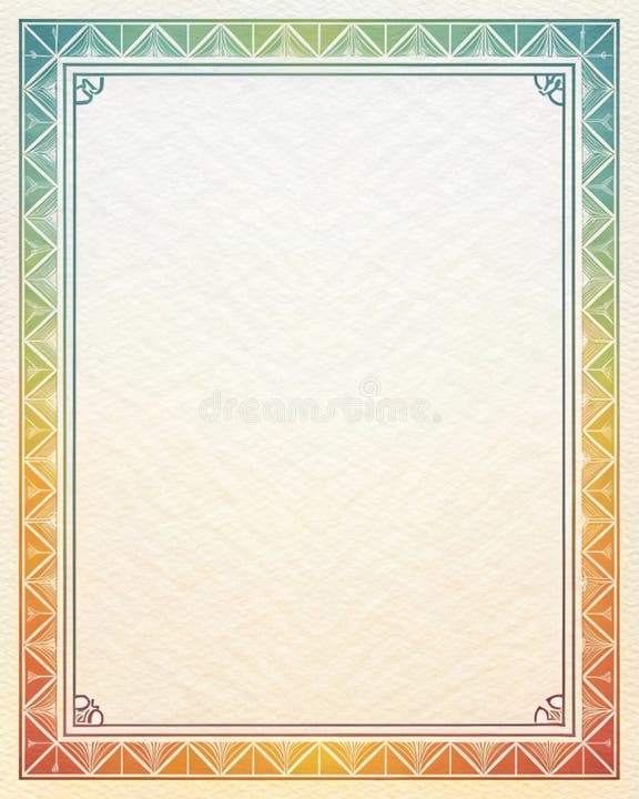 Gradient Mesh Border Paper Texture Smooth Color Transitions Stock ...