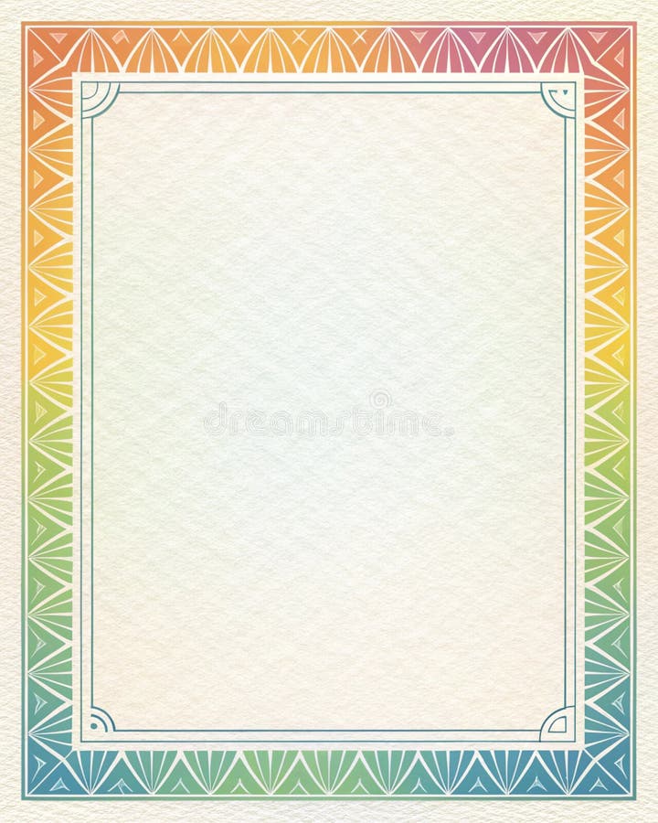 Gradient Mesh Border Paper Texture Smooth Color Transitions Stock ...