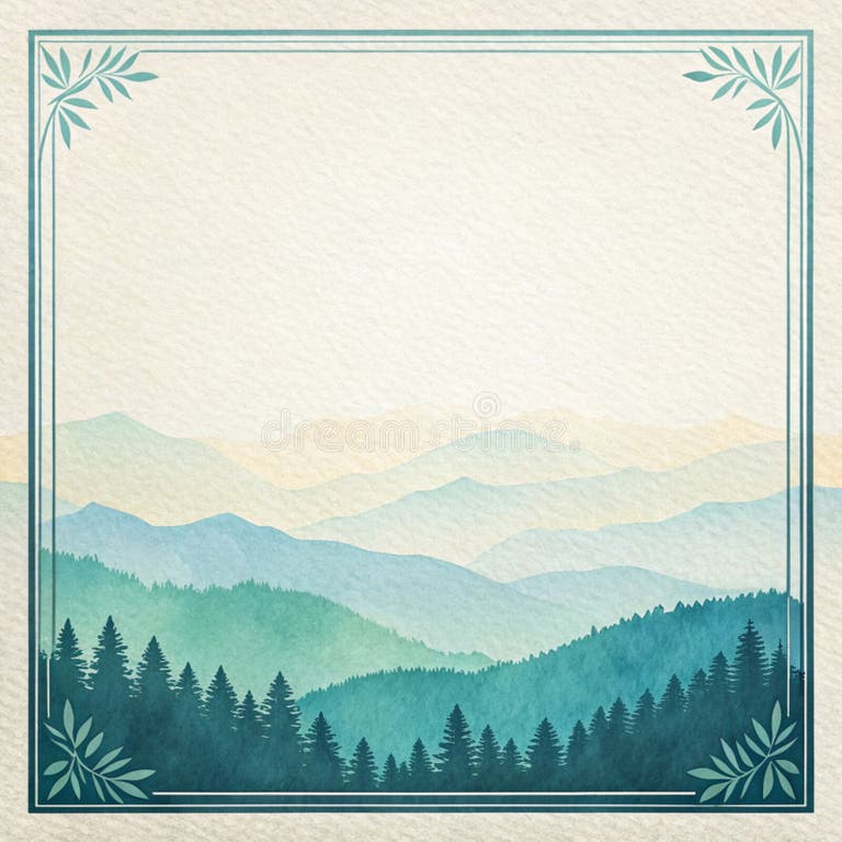 Gradient Mesh Border Paper Texture Smooth Color Transitions Stock ...