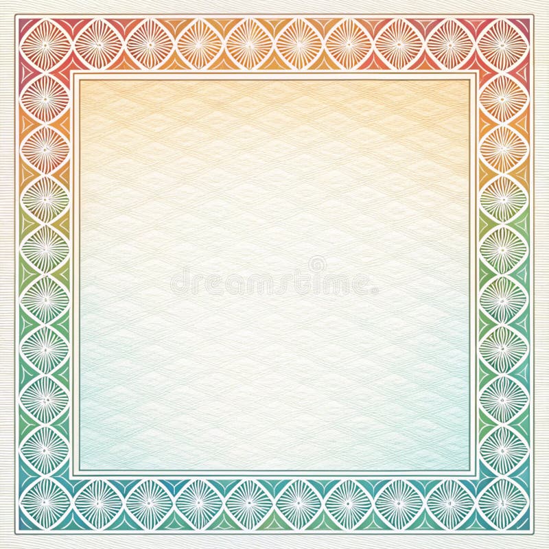 Gradient Mesh Border Paper Texture Smooth Color Transitions Stock ...