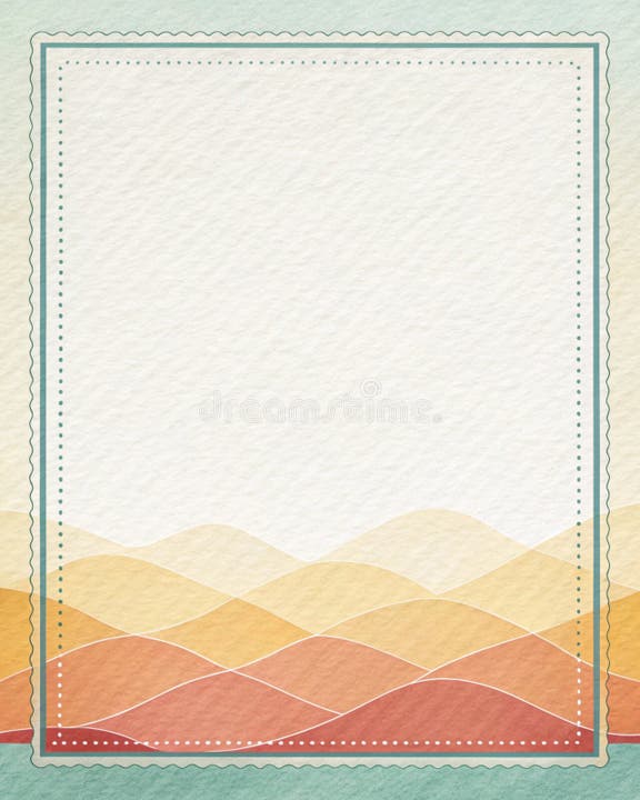 Gradient Mesh Border Paper Texture Smooth Color Transitions Stock ...